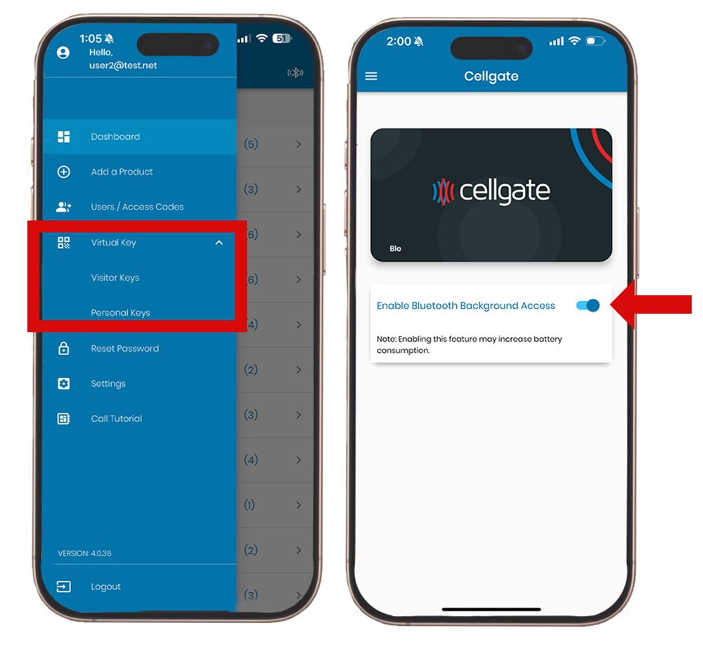 CellGate App Features & Resources - CellGate